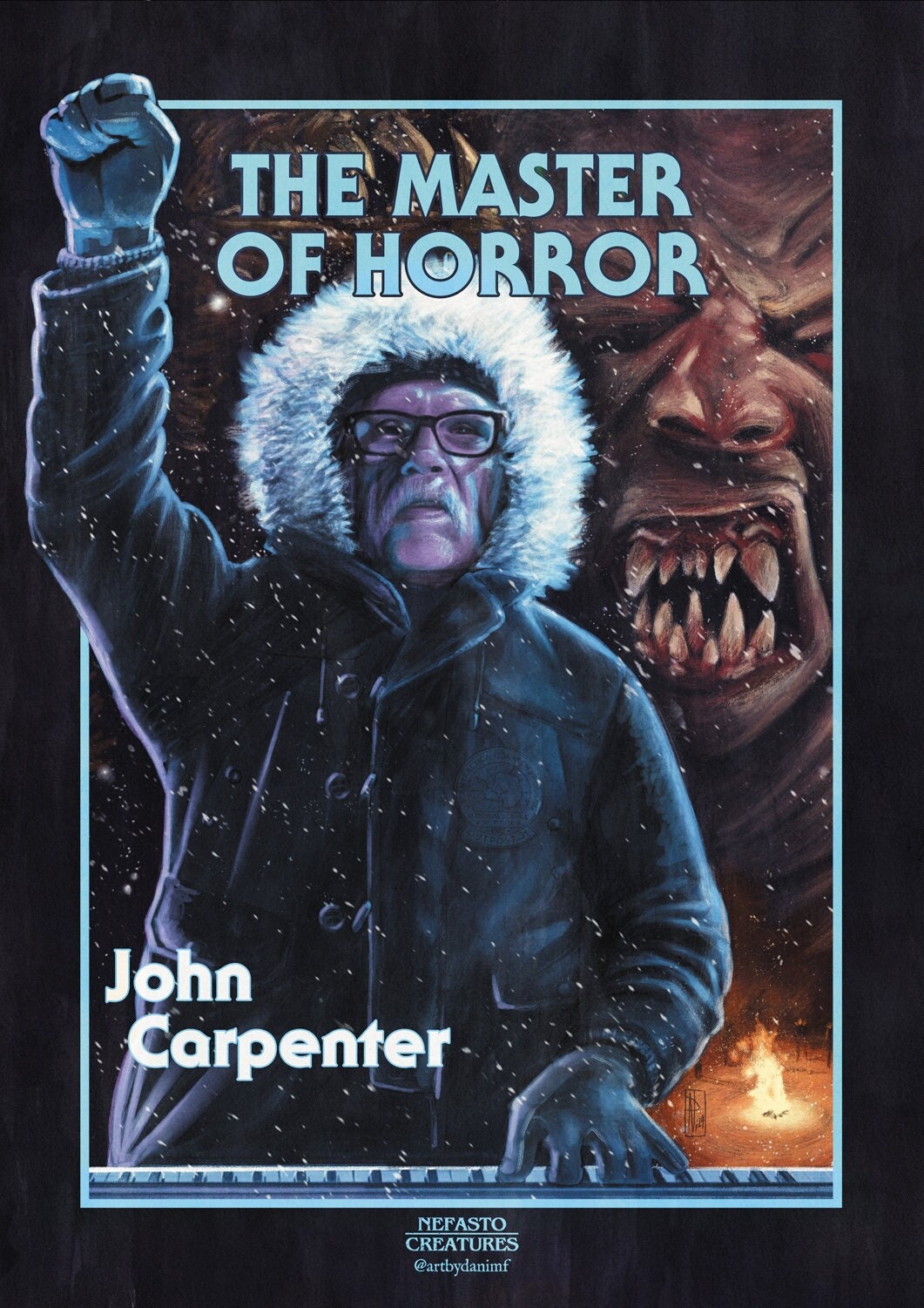John Carpenter the Master of Horror, the Thing, the Thing Poster Print ...
