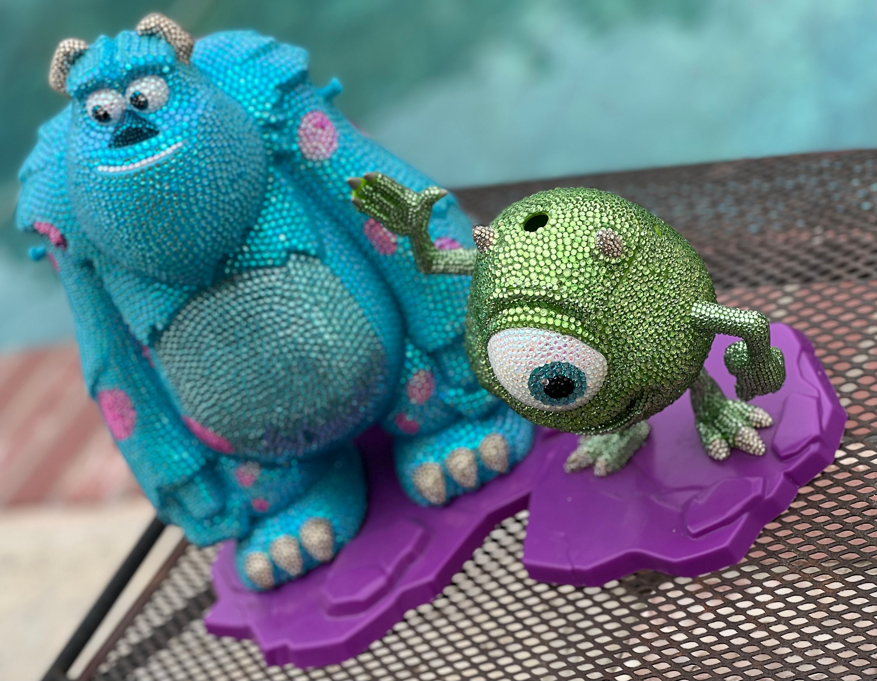 Monsters Inc., Mike & Sully Disney Popcorn Bucket and Sipper - Etsy