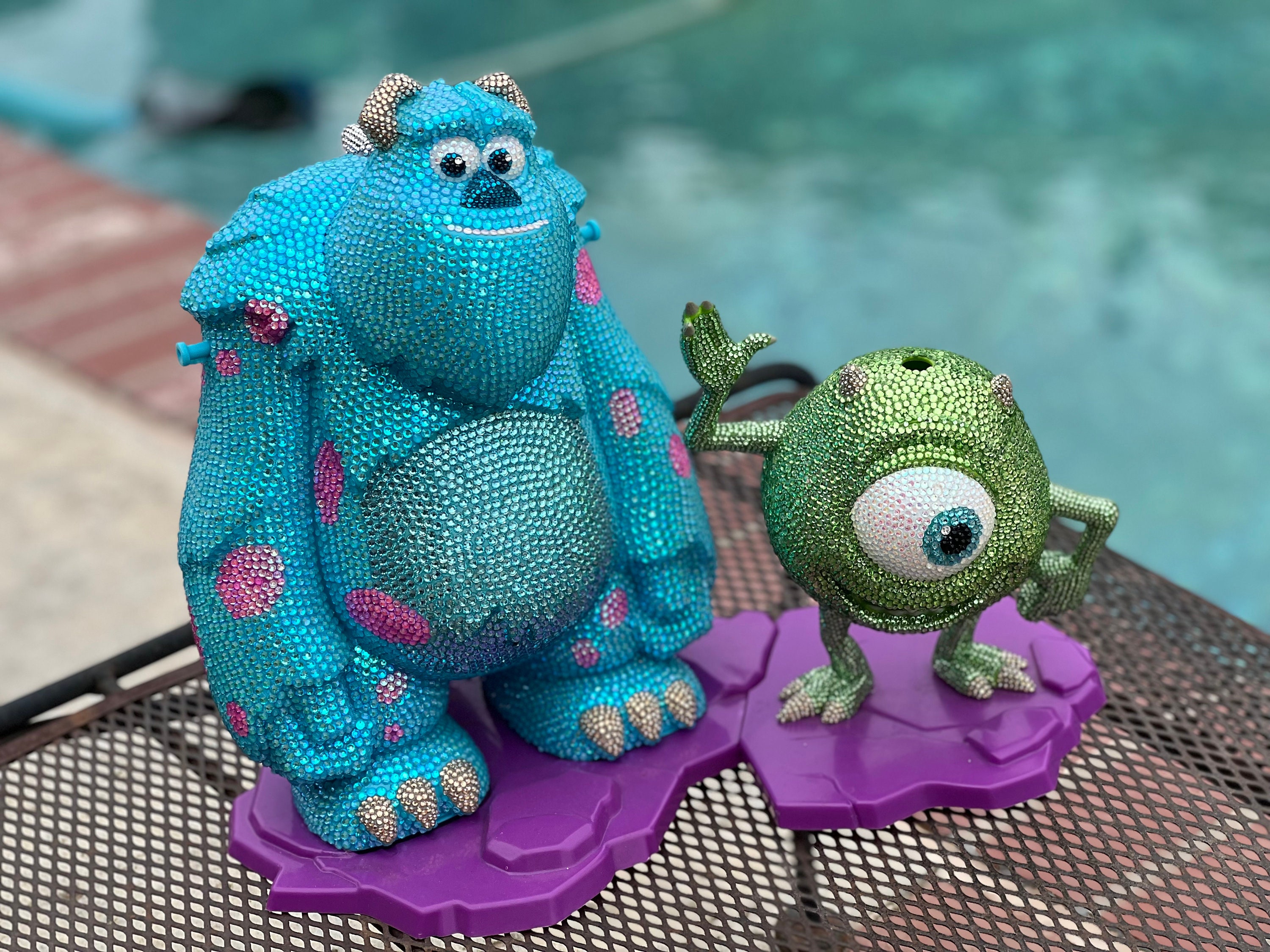Monsters Inc., Mike & Sully Disney Popcorn Bucket and Sipper - Etsy