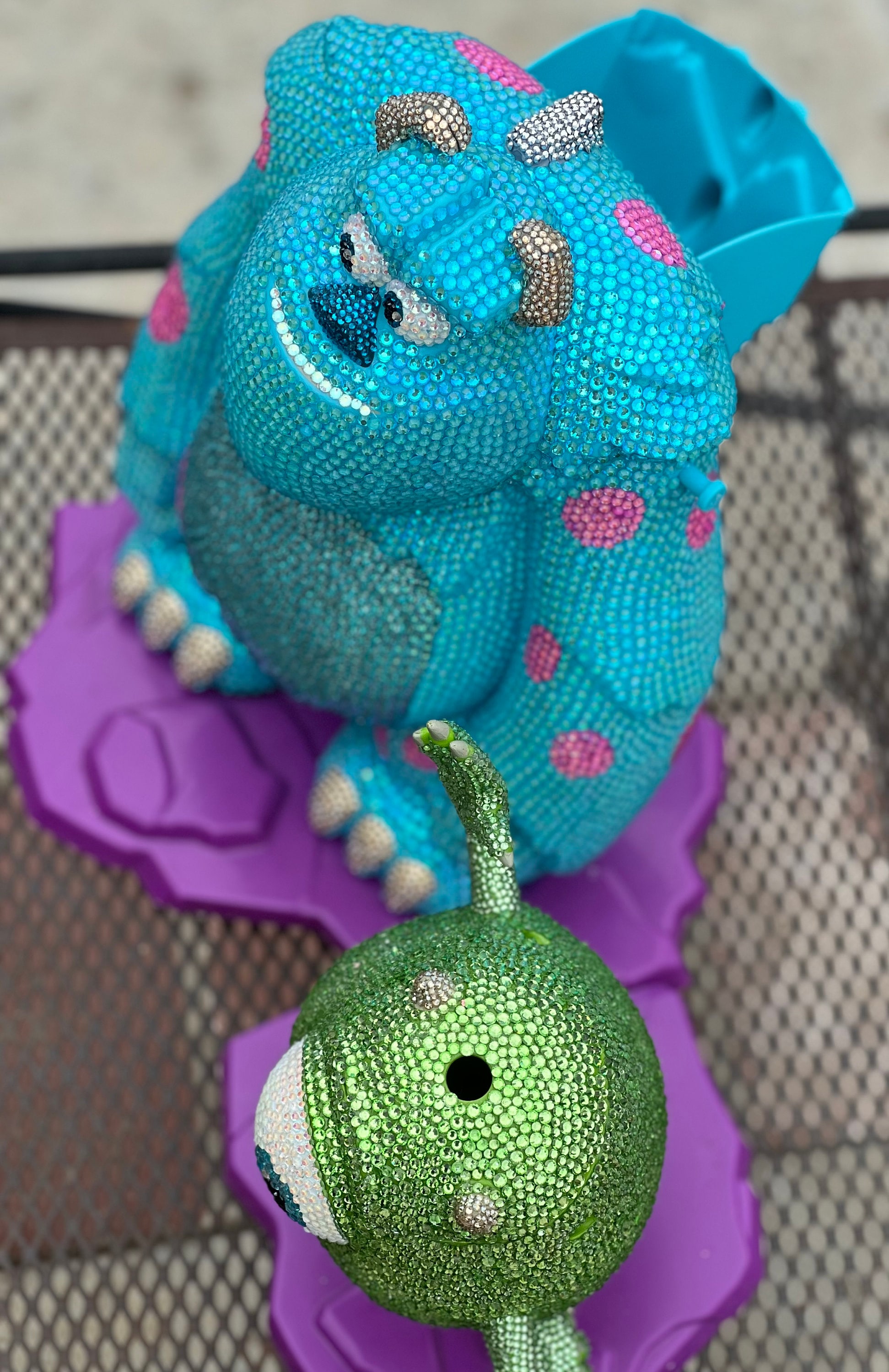 Monsters Inc., Mike & Sully Disney Popcorn Bucket and Sipper - Etsy