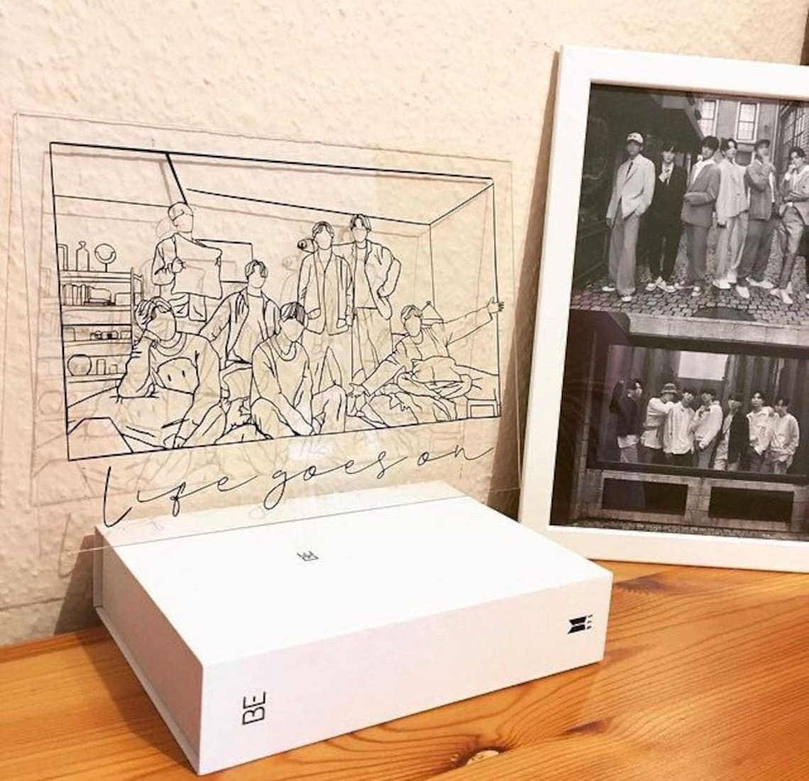 BTS Acrylic Album Poster - Etsy