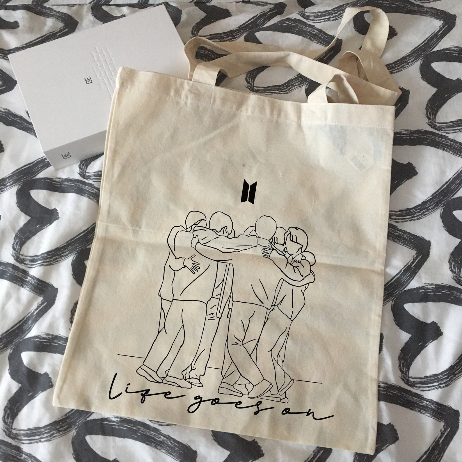 BTS Tote Bag | Etsy