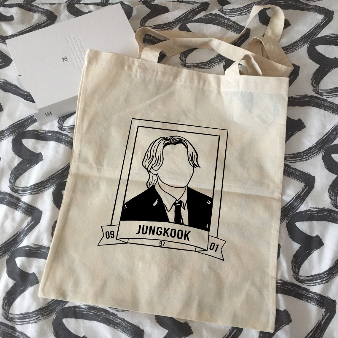 BTS tote bag | Etsy