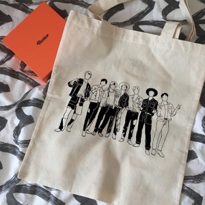 BTS Tote Bag - Etsy
