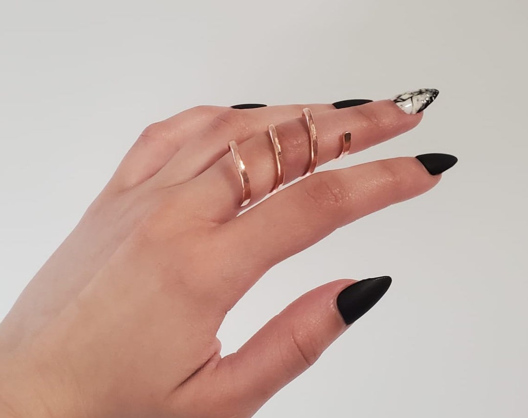 Arthritis Copper Ring Trigger Finger Splint Ring for Pain Relief ...