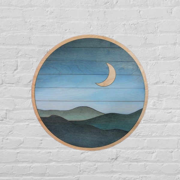 Round Wall Art - Etsy