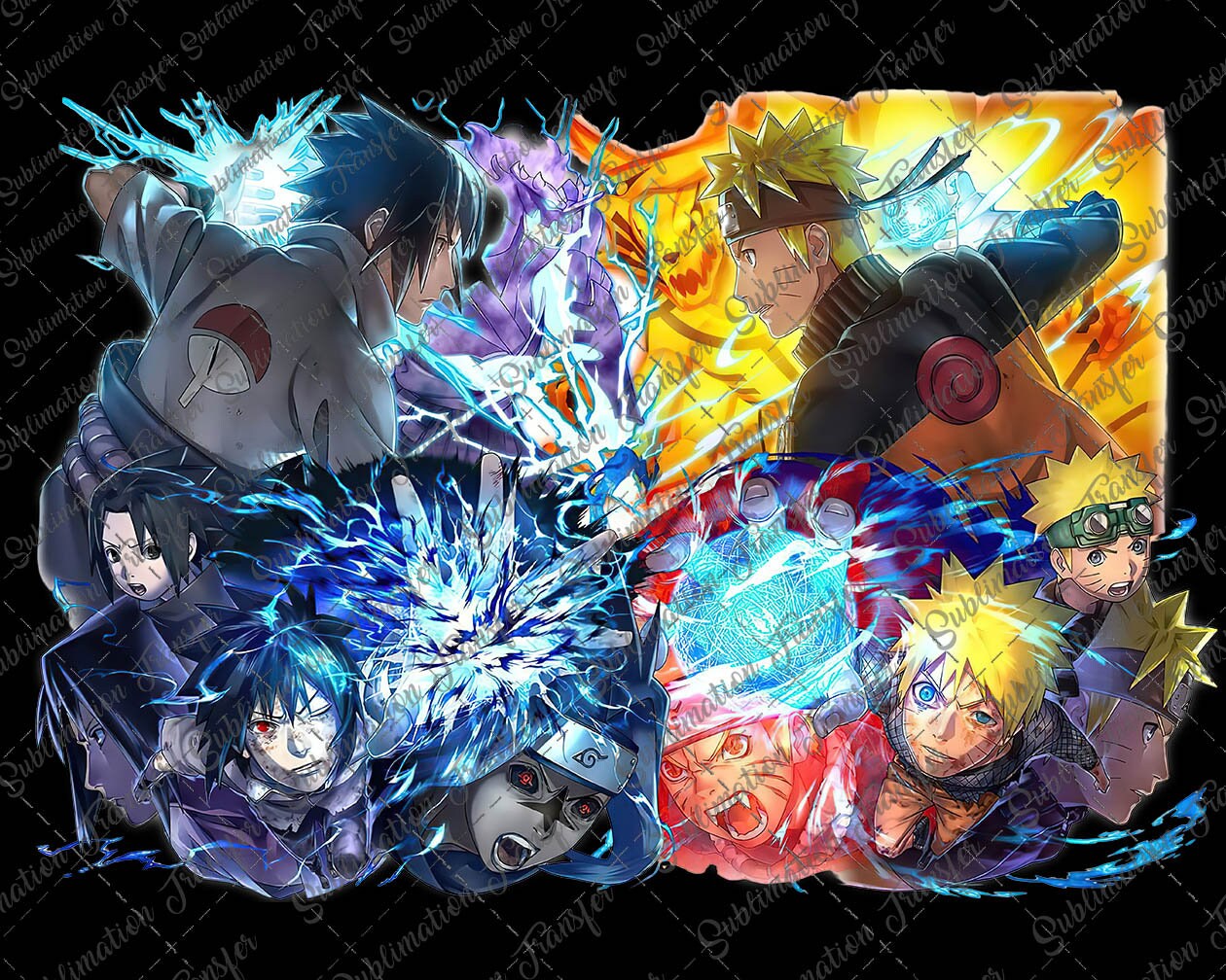 Naruto And Sasuke Final Valley