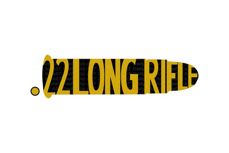 22 Long Rifle SVG - Etsy