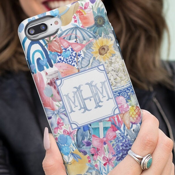 Monogram Phone Case - Etsy
