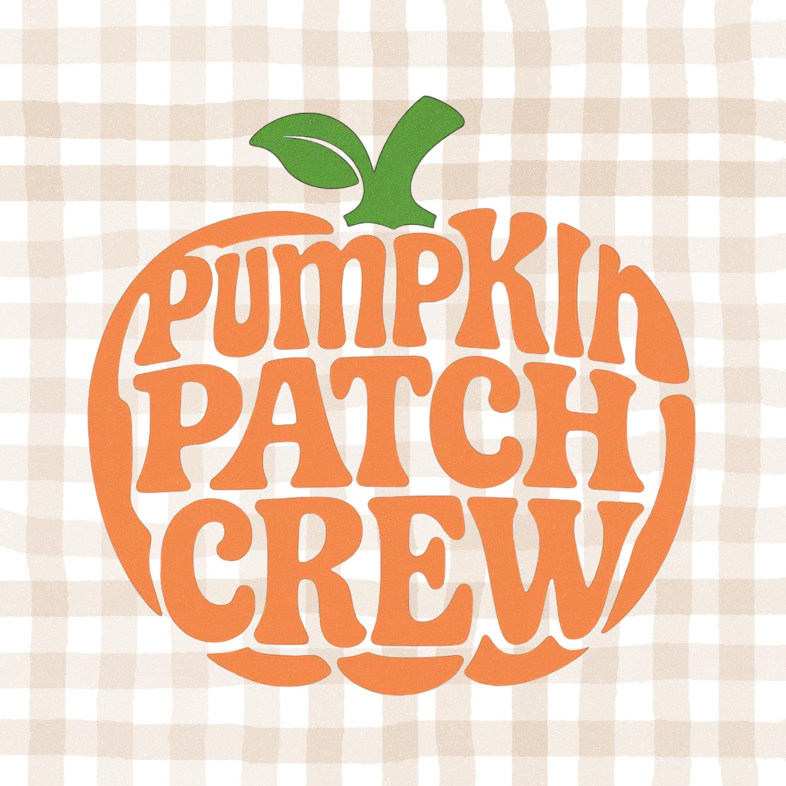 Pumpkin Patch Crew PNG, Fall Thanksgiving Outfit Design (digital ...