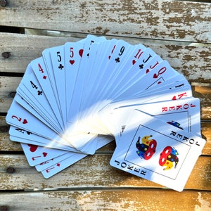 Custom Deck of Cards Photo Personalized Image Monogram Playing Cards ...