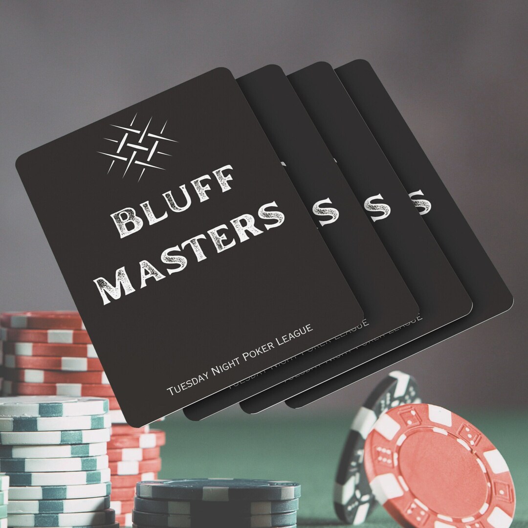 Card Deck Custom Playing Card Deck Gift for Groomsmen Gift for Fathers ...