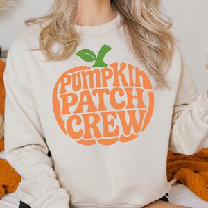 Pumpkin Patch Crew PNG, Fall Thanksgiving Outfit Design (digital ...