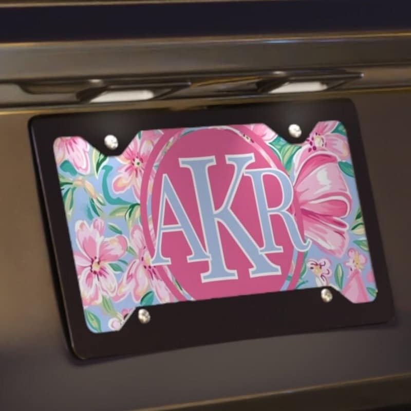 Monogrammed Plate - Etsy