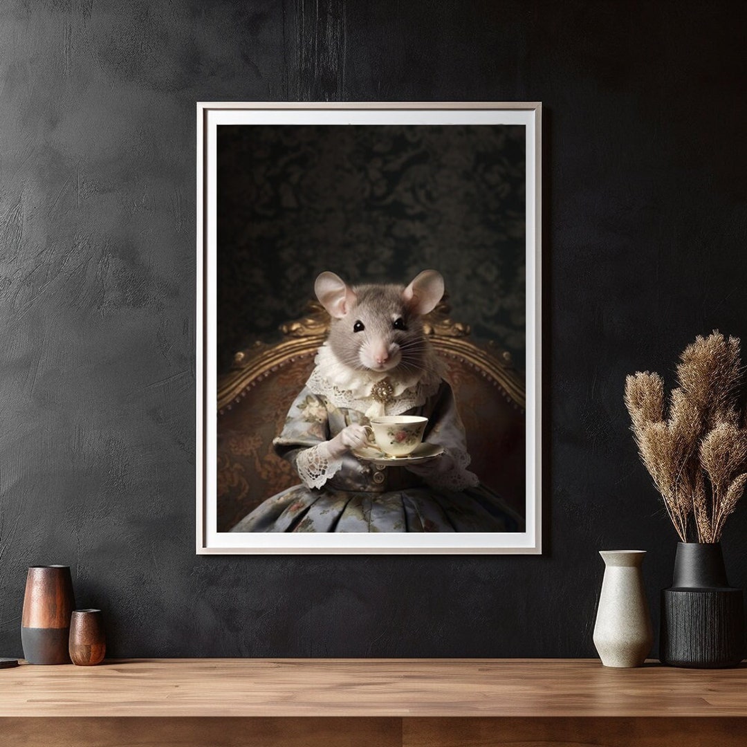 Madam Mouse | Fine Art Print | Renaissance Art | Victorian Inspired ...