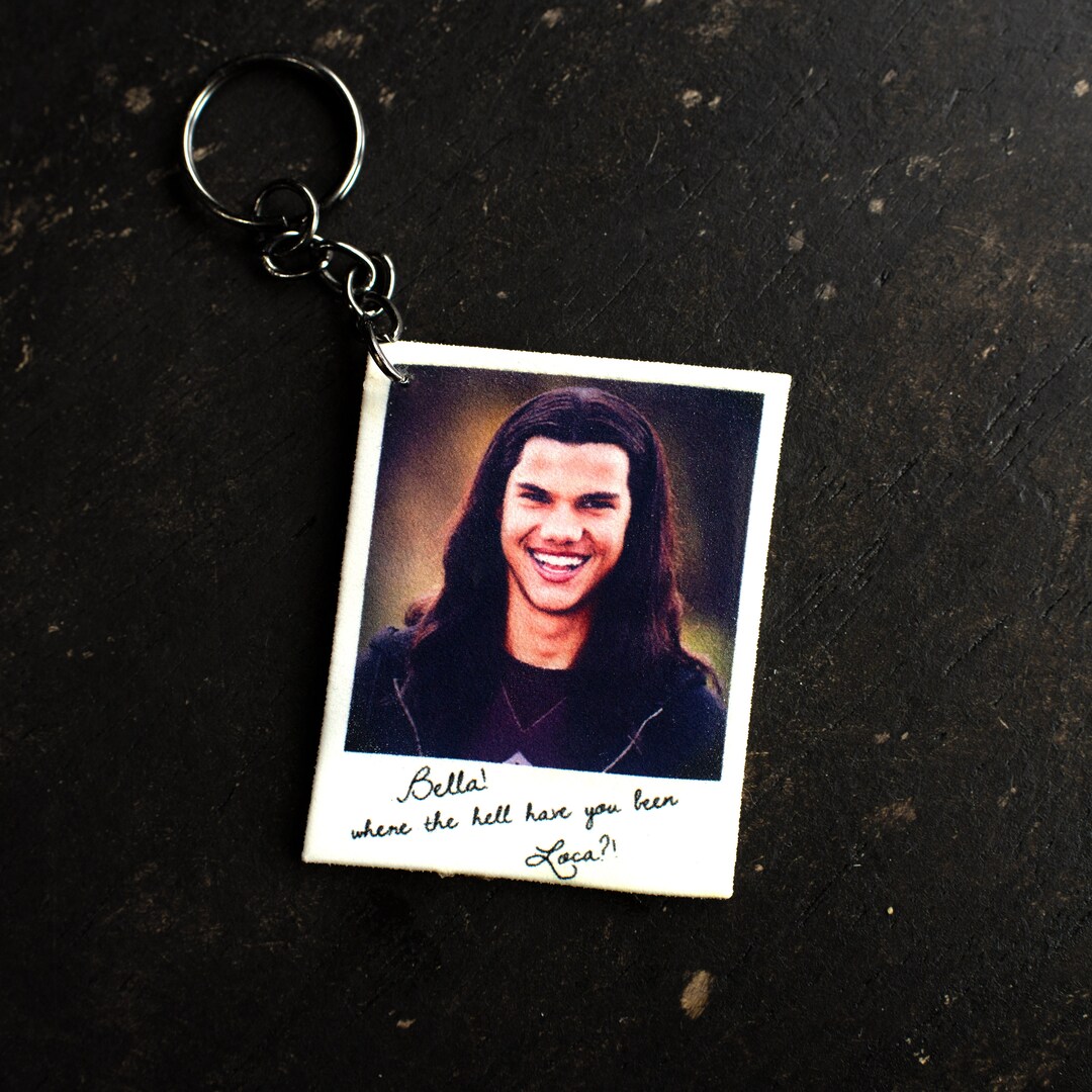 Jacob Black Keychain: Twilight Saga Charm, Funny Gift - Etsy