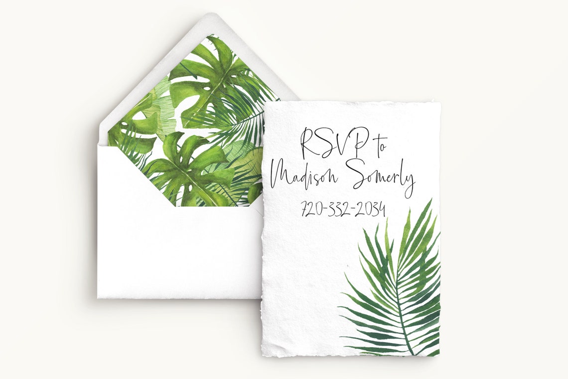 Tropical Watercolor Clip Art and Digital Paper - Etsy