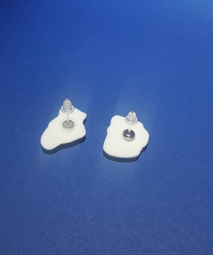 Spongebob Mermaid Man and Barnacle Boy Stud Earrings - Etsy