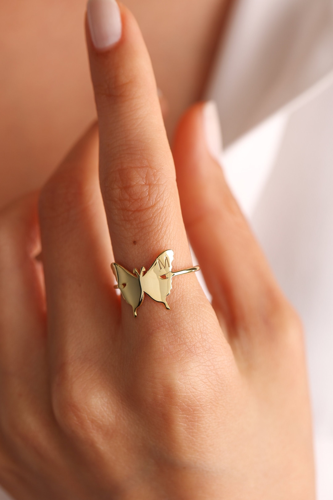 Butterfly Ring , Gold Butterfly Rings, Butterfly Ring , Butterfly ...