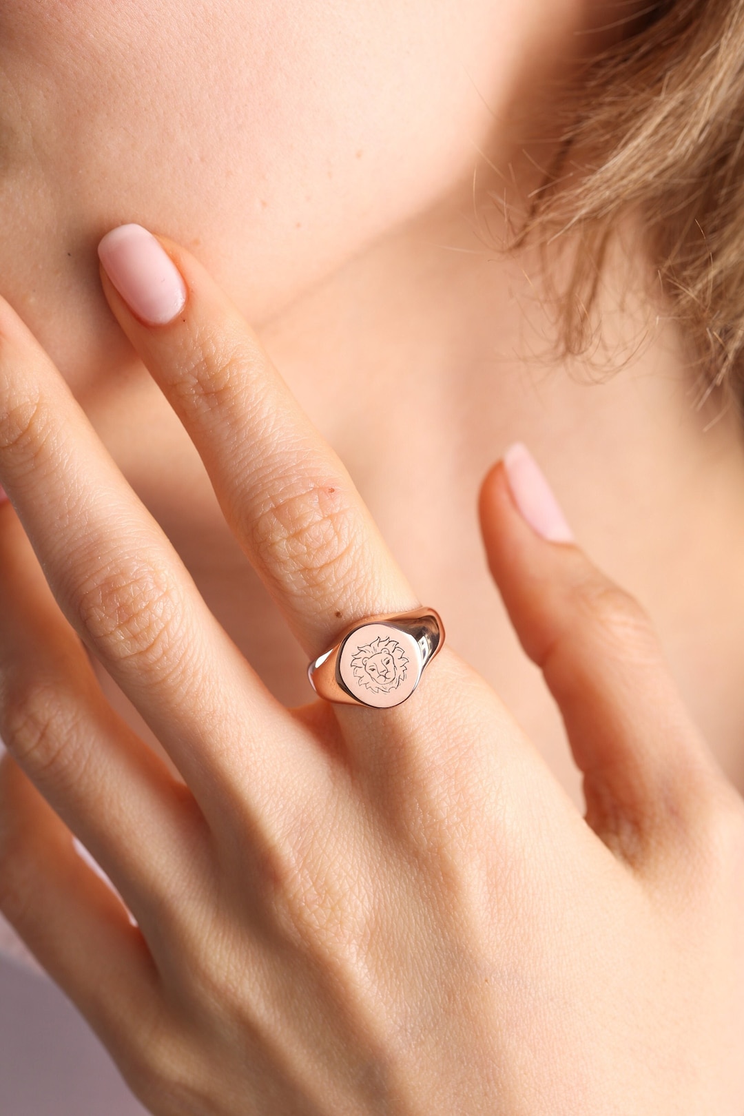 Zodiac Ring, Zodiac Signet Ring, Gold Signet Ring, Astrology Ring ...