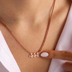 Angel Numbers Necklace, Angel Number , Angel Number Necklace ...