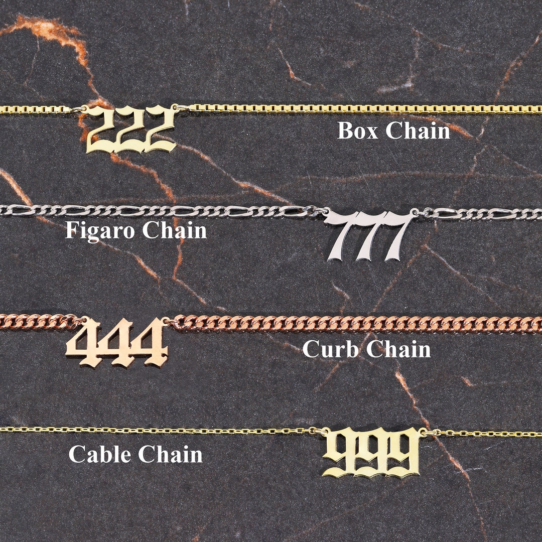 Angel Numbers Necklace, Angel Number , Angel Number Necklace ...