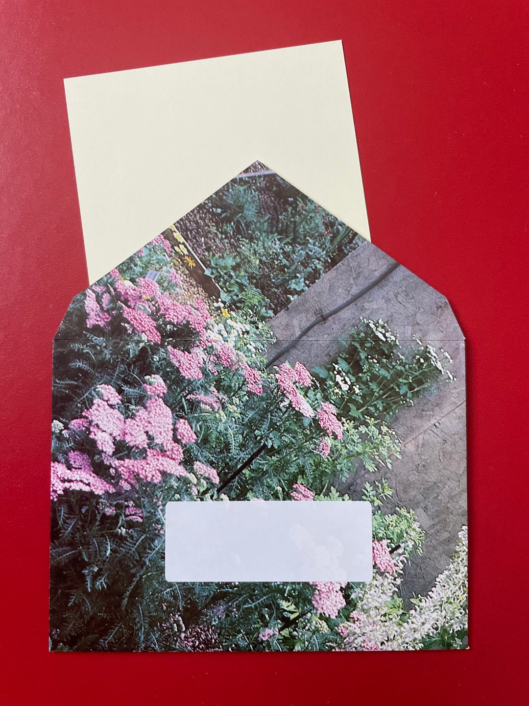 Recycled Stationery, Handmade Labeled Envelopes With Blank Notecards - Etsy