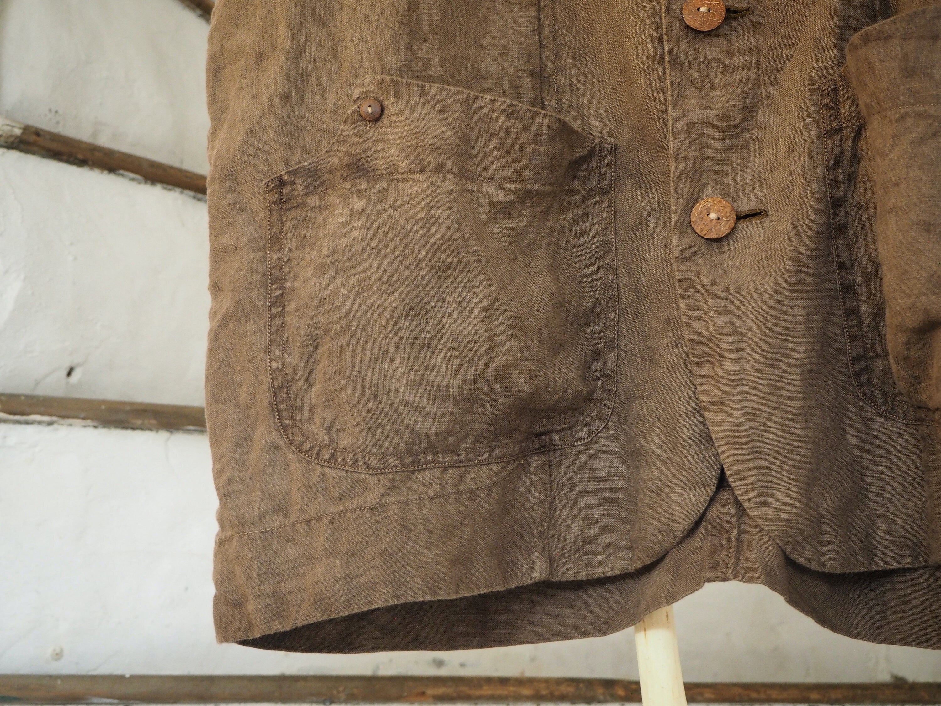 Organic Hemp Jacket Summer Lightweight Handmade Natural Dye - Etsy