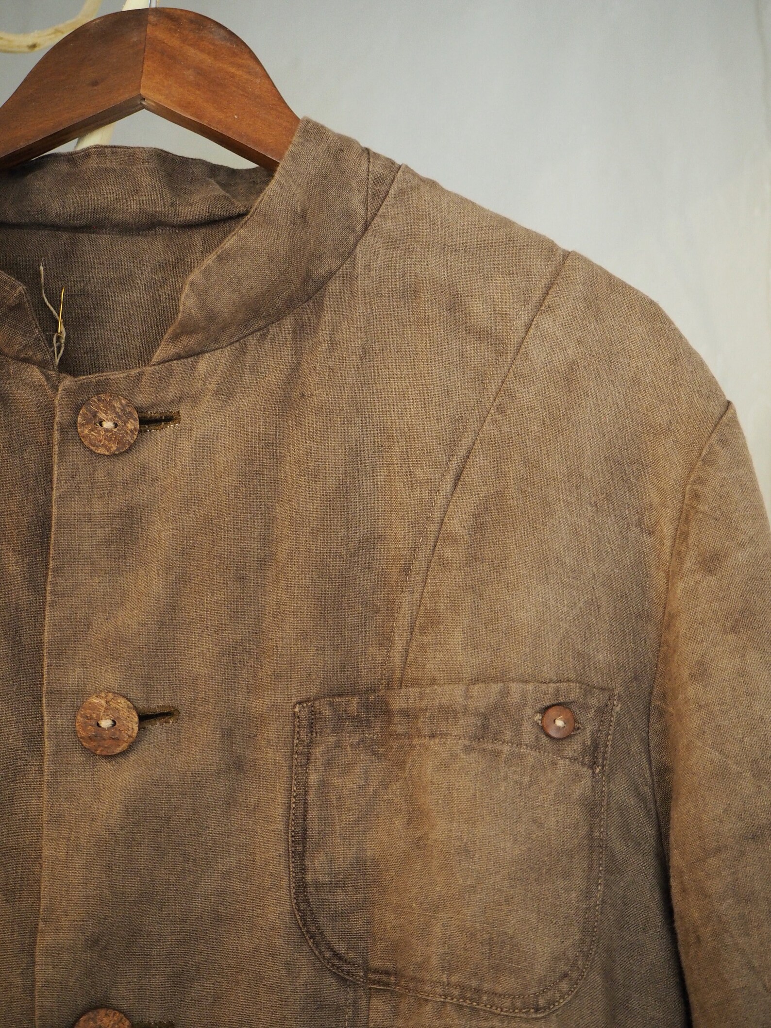 Organic Hemp Jacket Summer Lightweight Handmade Natural Dye - Etsy