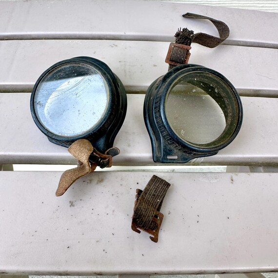 Steampunk Aviation Goggles, 1940’s Vintage Glendale O… - Gem