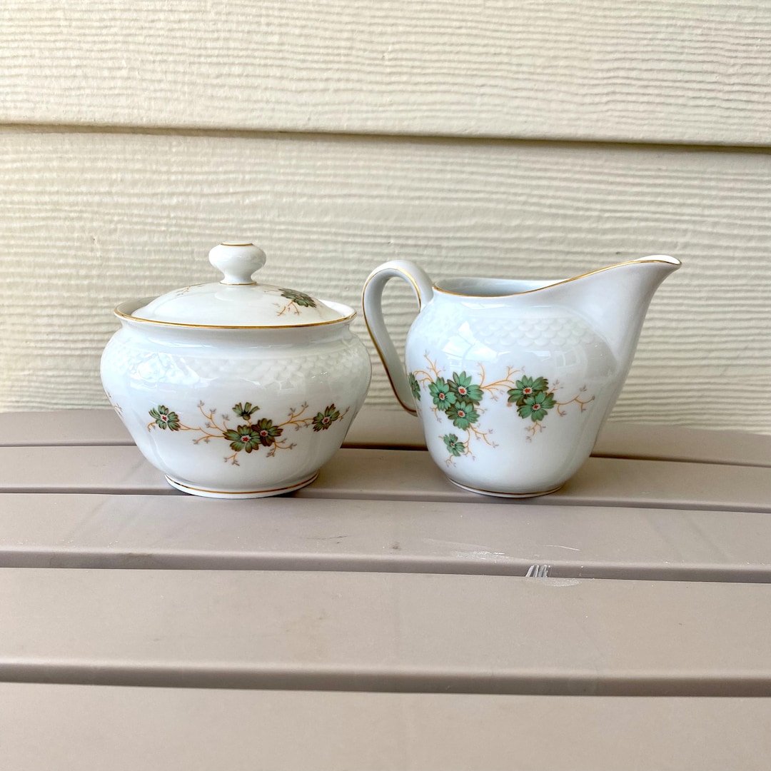 Thomas Germany US Zone Creamer & Lidded Sugar Bowl Set, Rare Vintage ...