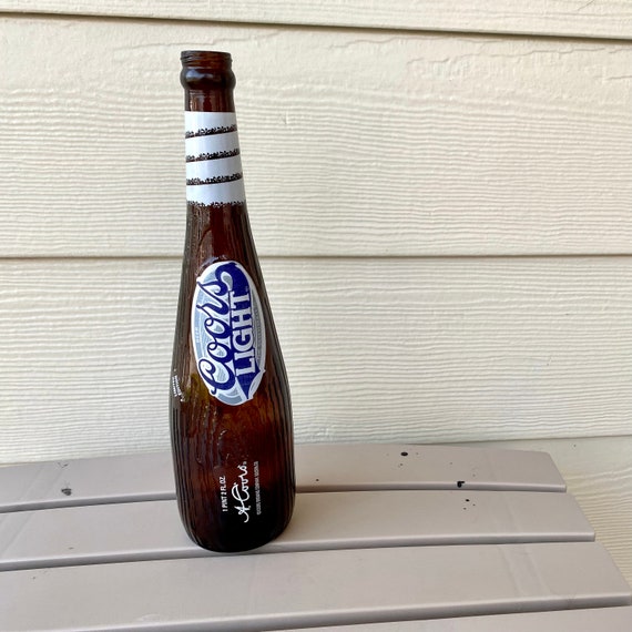 Coors Light Baseball Bat Bottle Vintage Glass Limited Edition - Etsy