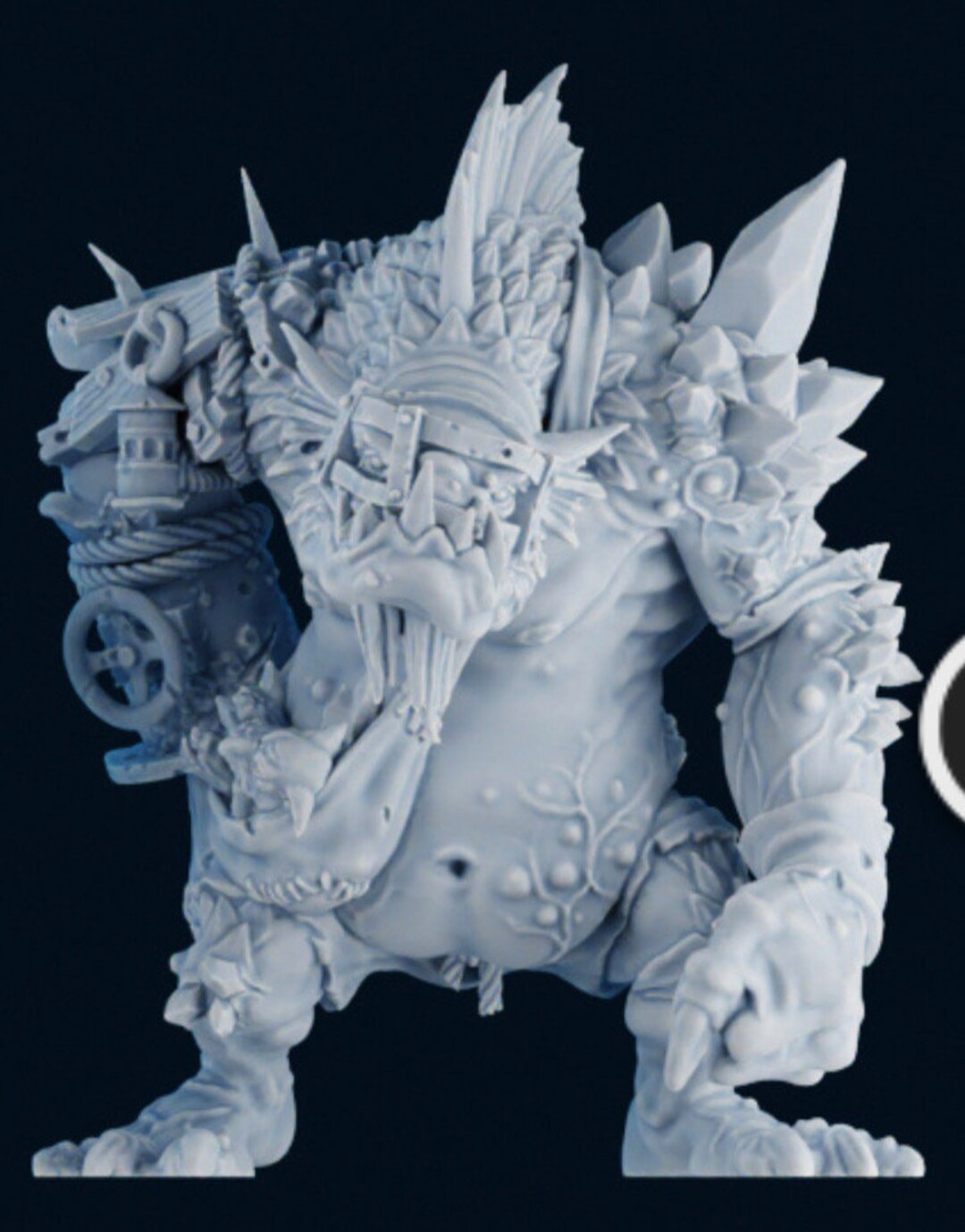 Sewer Troll Big Guy / Star Player Fantasy Football Brutefun - Etsy