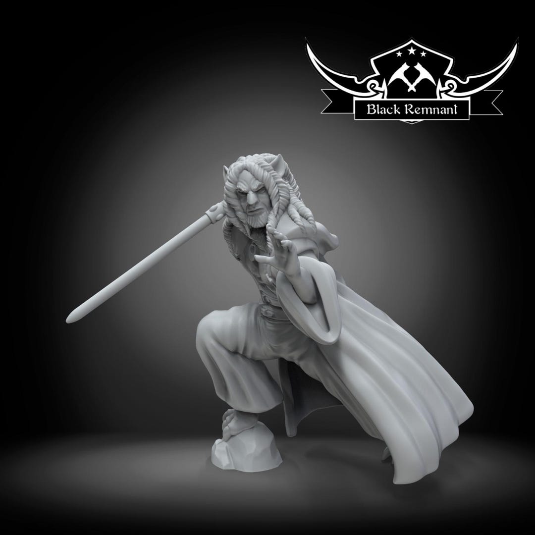 Mystical Lion Warrior jedi Star Wars Legion/shatterpoint Black Remnant ...