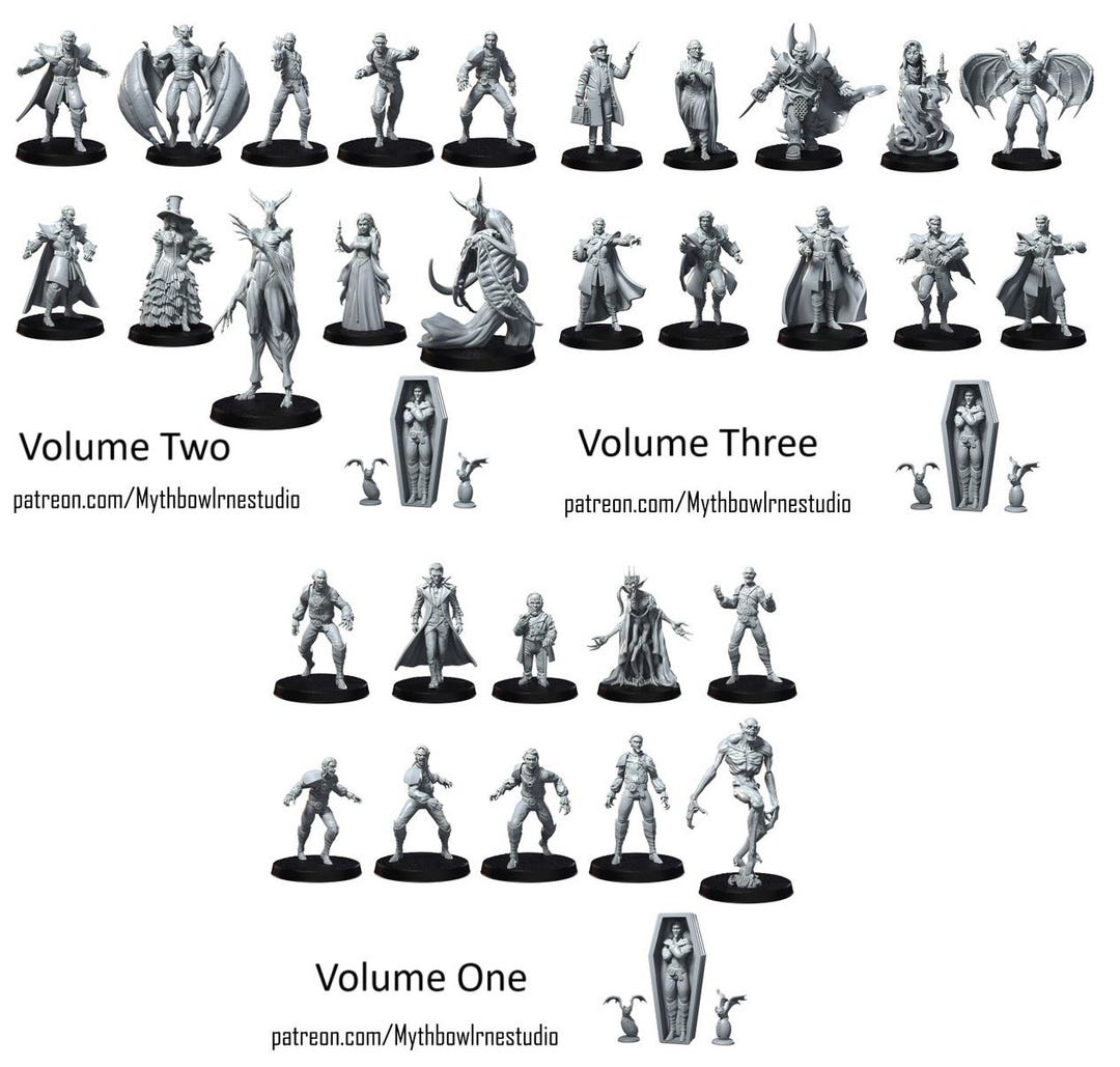 Victorian Vampires Fantasy Football Team - Rn Estudio Mythbowl - Etsy