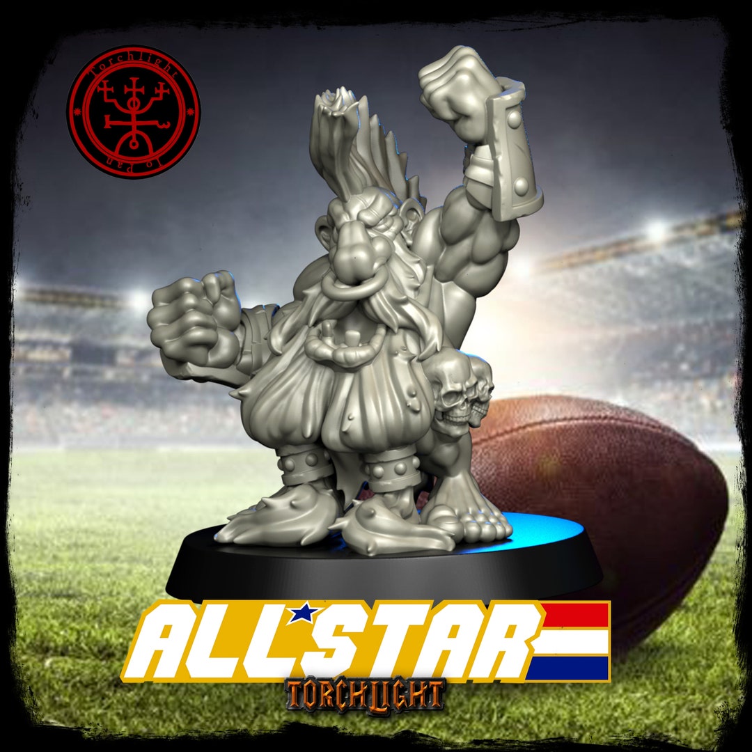 Dwarf Star Player Fantasy Football Torchlight Studios - Etsy