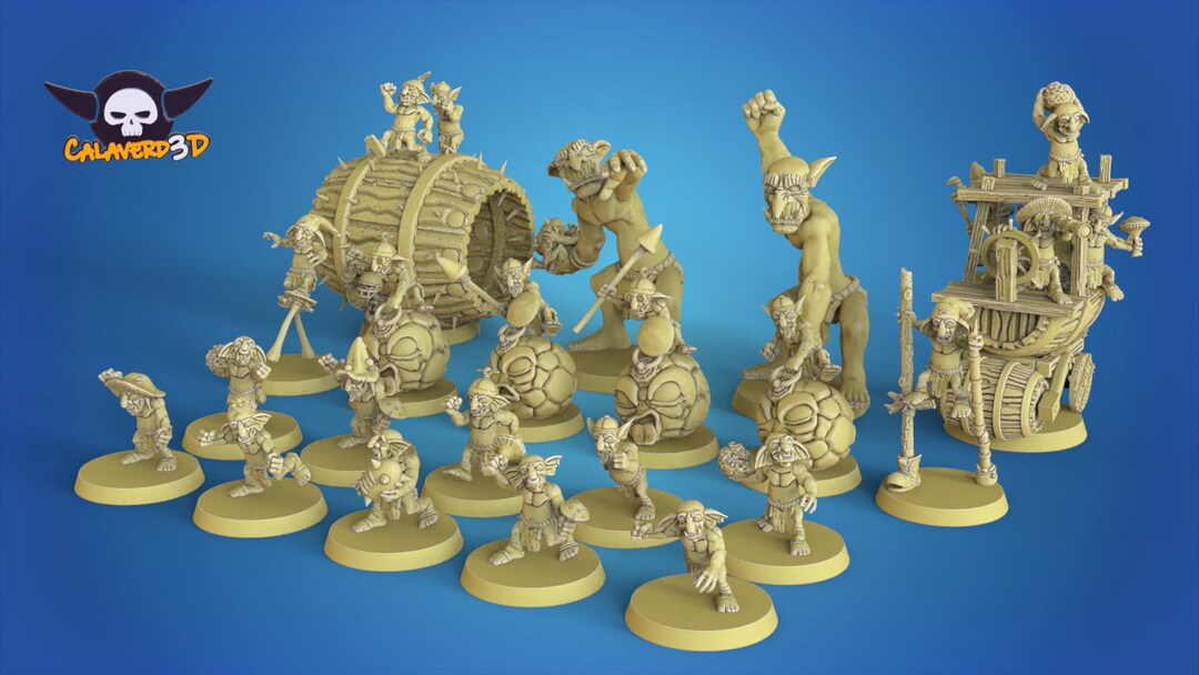 Snotlings Fantasy Football Team Calaverd3d - Etsy