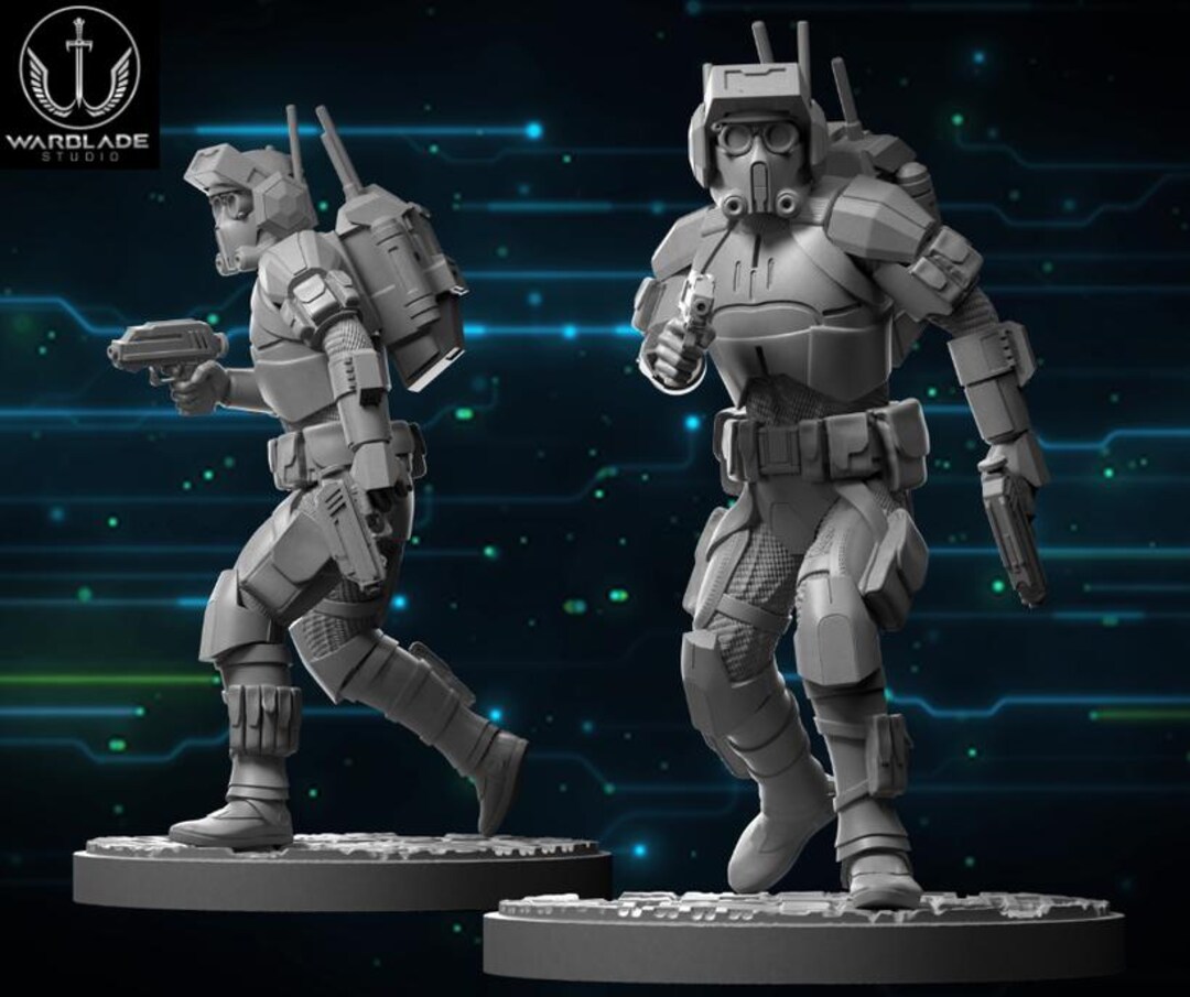Tech Proxy Star Wars Rpg Legion Shatterpoint Compatible Warblade - Etsy