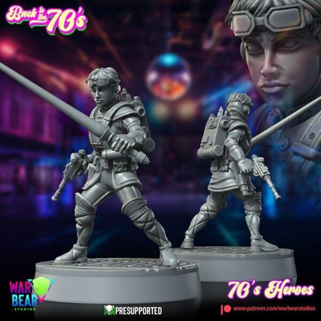 70s Princess Leia Proxy Star Wars Rpg Legion Shatterpoint Compatible ...