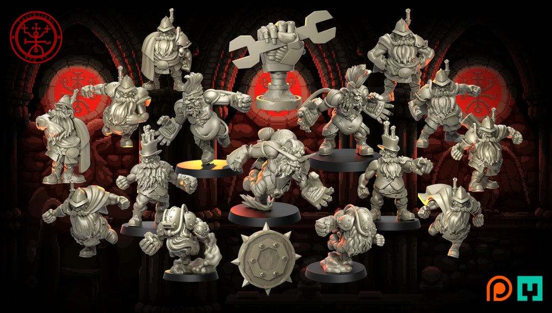 Dwarf 'the Sewer Guard' Fantasy Football Team Torchlight TLM - Etsy