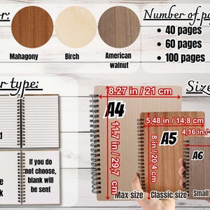 Custom Logo Wood Notebook Custom Business Gifts Corporate Gifts for ...