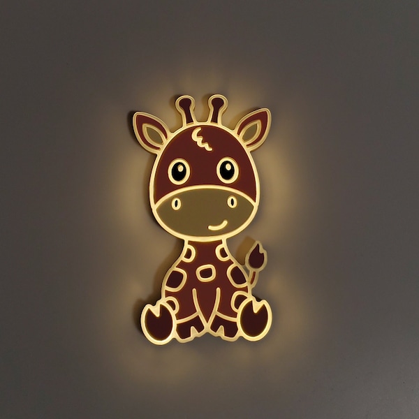 Giraffe Night Light - Etsy