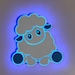 Cute Sheep Light Sign, Sheep Neon Like, Sheep Night Light, Edge Lit LED ...