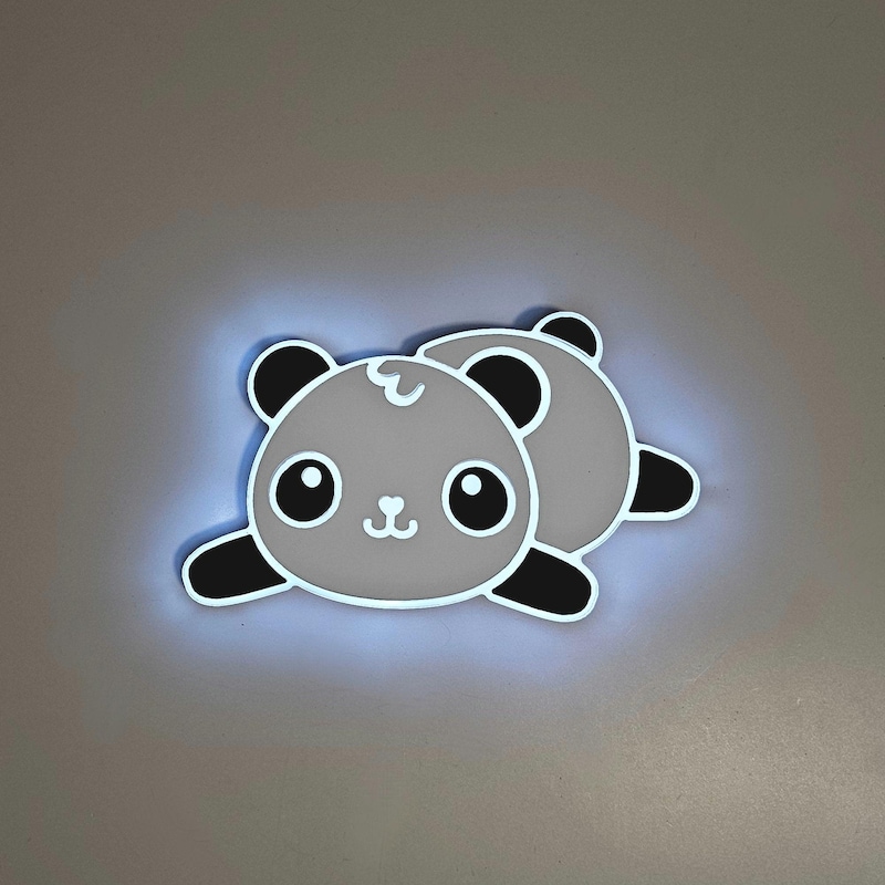 Panda Lamp - Etsy