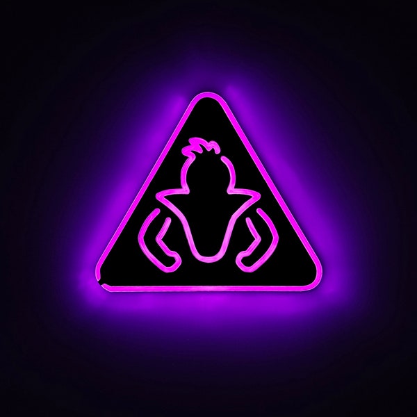 Glamrock Chica Neon - Etsy