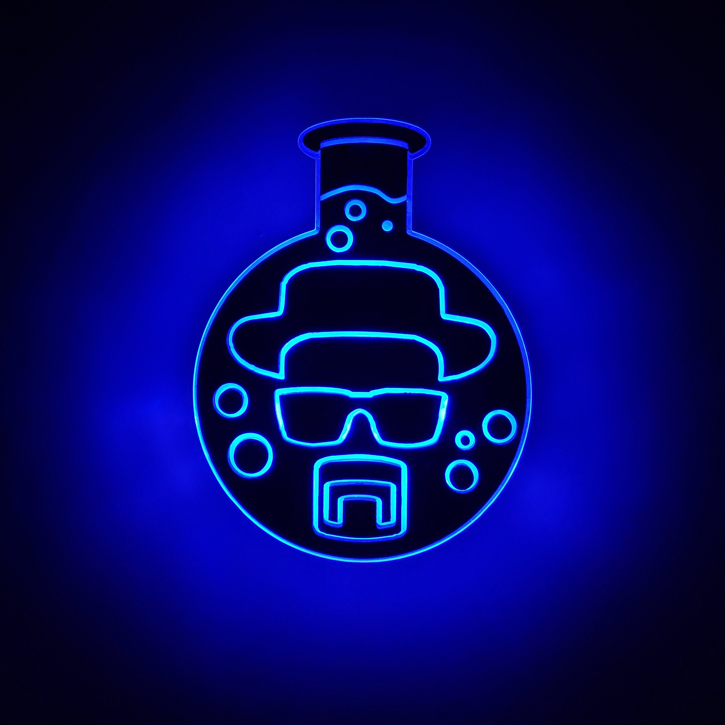 Breaking Bad Heisenberg Sign Neon Like LED Light Wall | Etsy