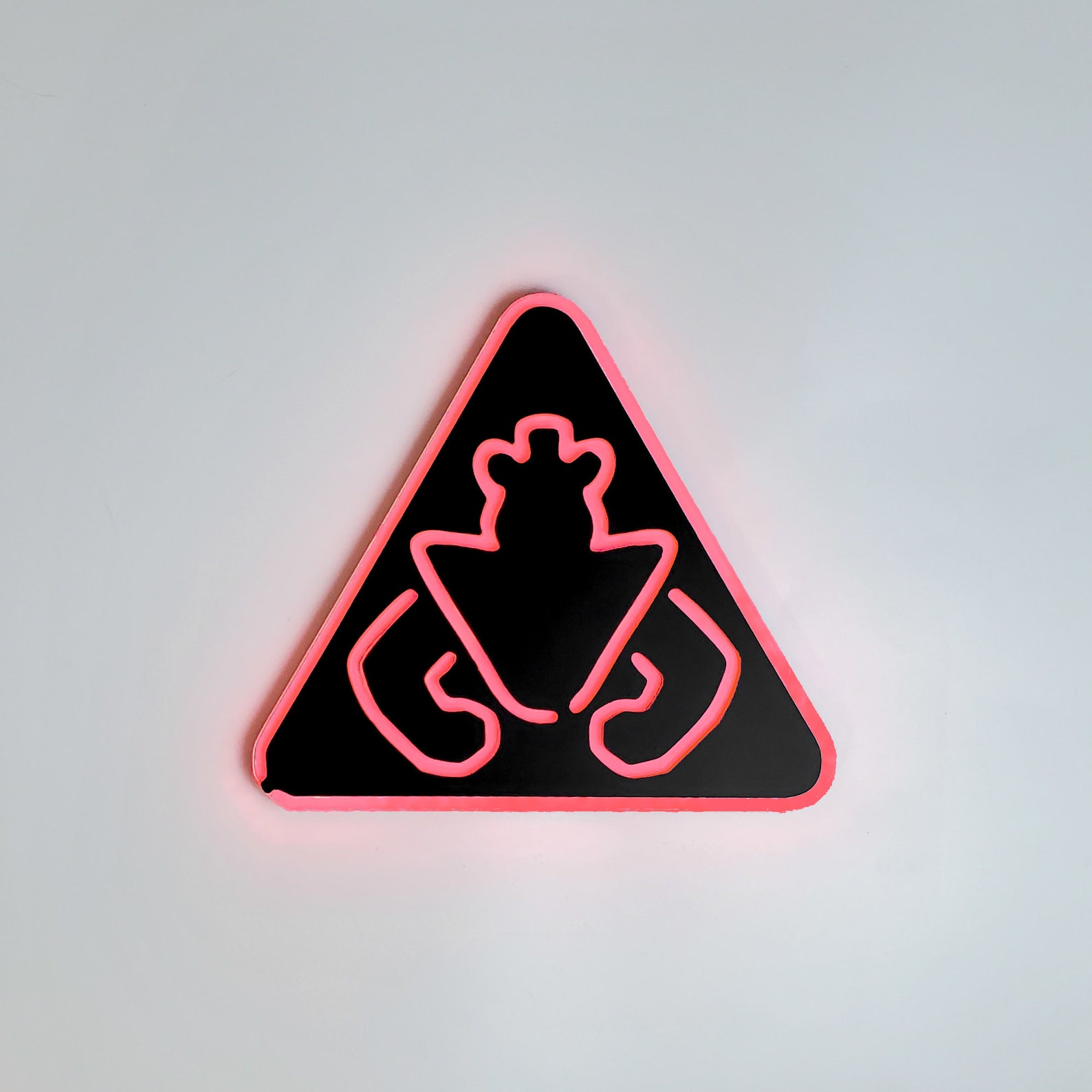 FNAF Security Breach Warning Sign Neon Like LED Light - Etsy