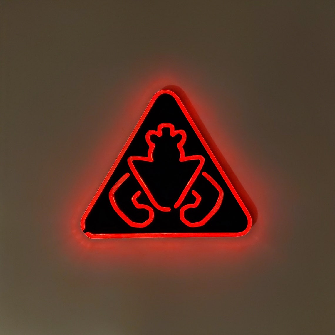 FNAF Security Breach Warning Sign Neon Like LED Light - Etsy Israel