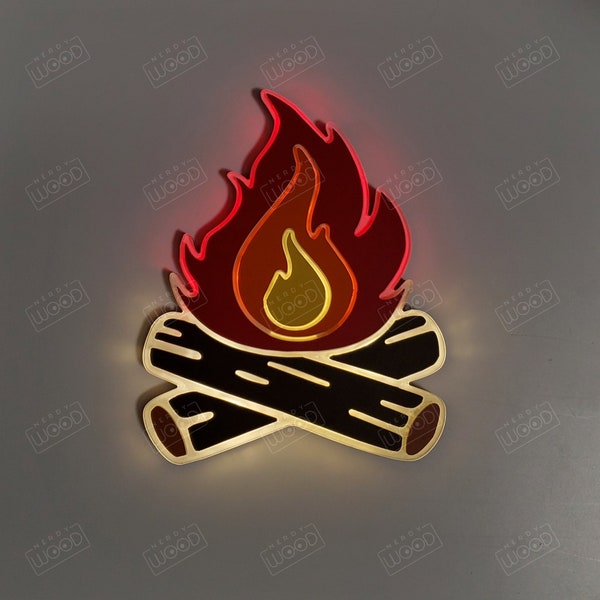 Campfire Sign - Etsy