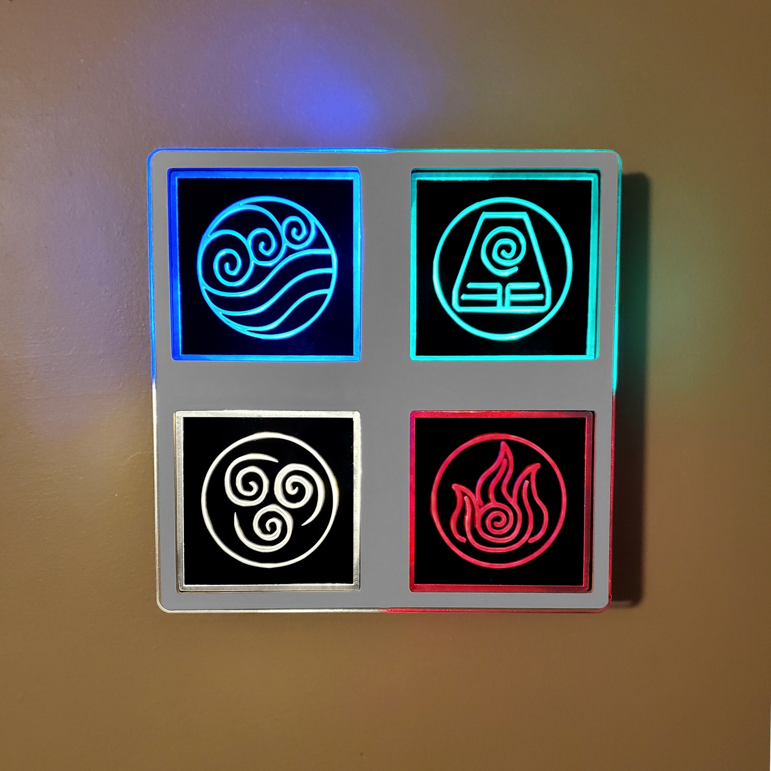 Avatar the Last Airbender Sign Neon Like LED Light Wall - Etsy UK